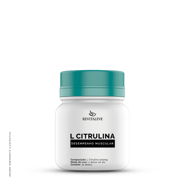 L Citrulina 500mg - 30 doses