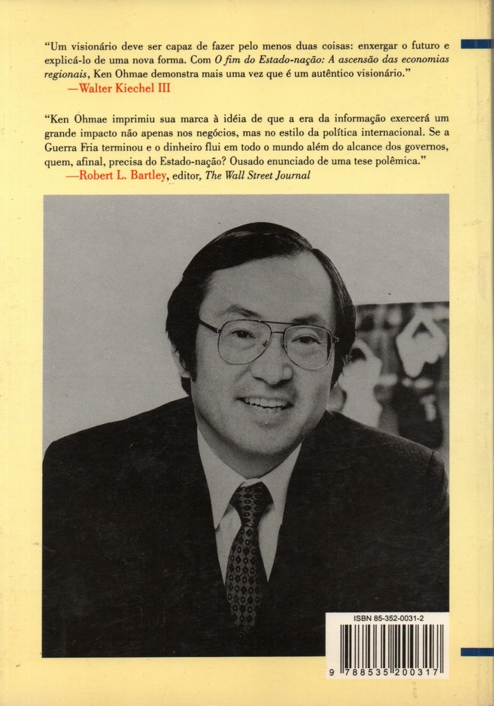 O Fim do estado nação - Kenichi Ohmae