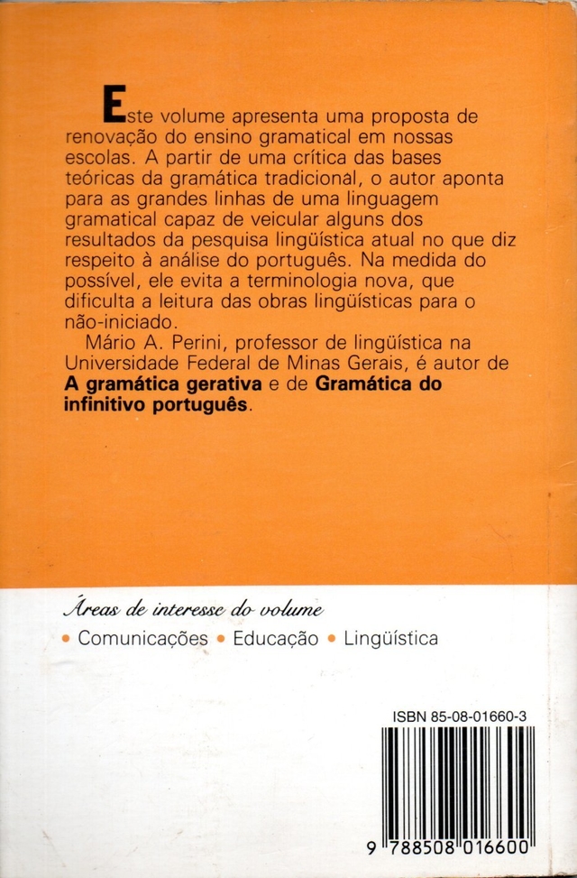 Para uma nova gramática do português - Maria A. Perini
