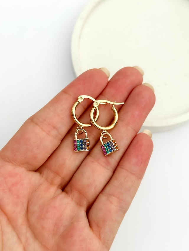 ARGOLLA CANDADO COLOR DA4531 - Comprar en Acero Blanco