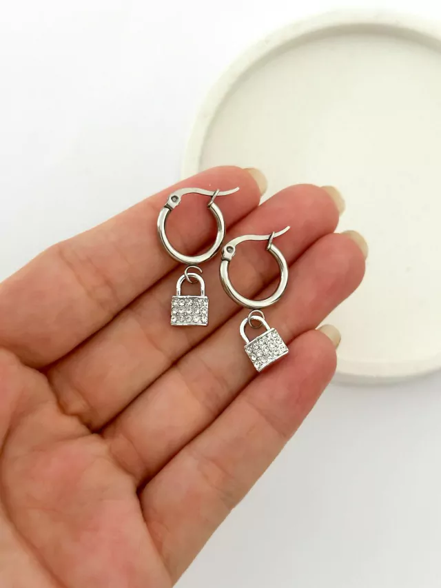 ARGOLLA CANDADO QA550 - Comprar en Acero Blanco