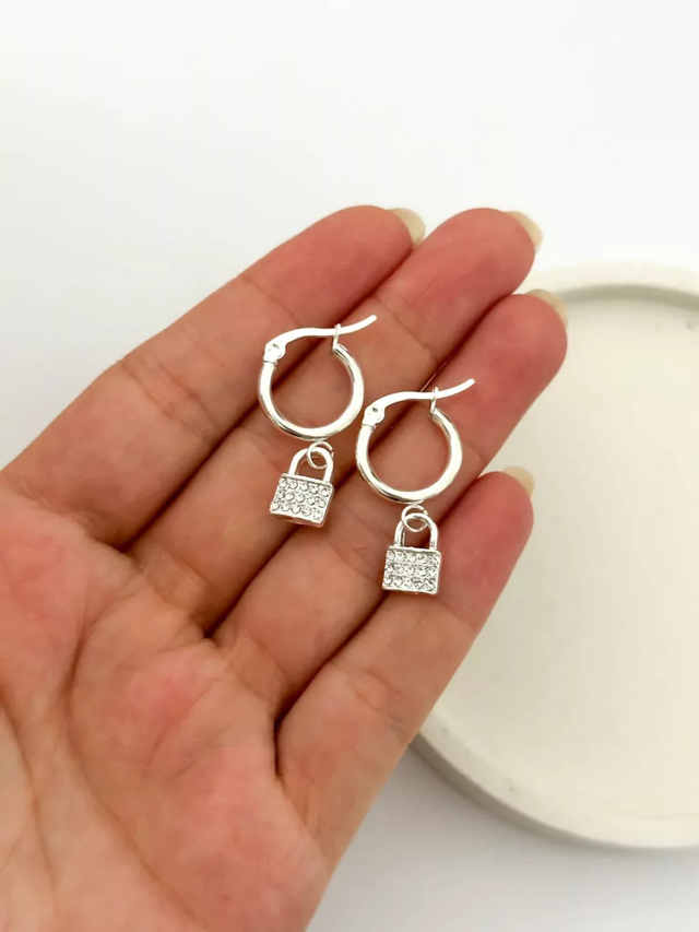 ARGOLLA CANDADO BA629 - Comprar en Acero Blanco