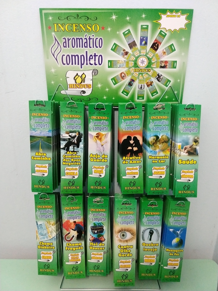 Kit Incenso Aromático - Comprar em Hindus Incensos