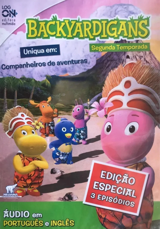 DVD Backyardigans Uniqua em Companheiros de Aventuras