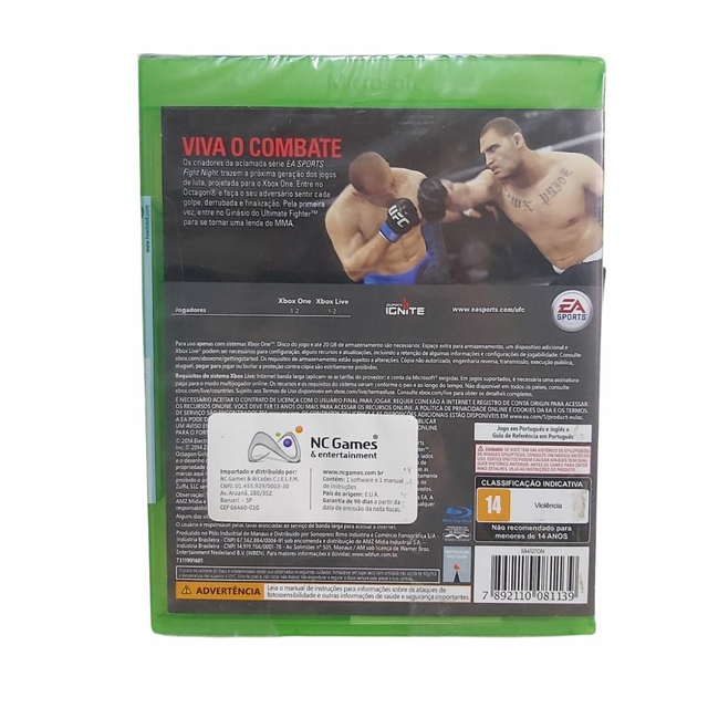 XBOX ONE UFC - Comprar em Discolândia