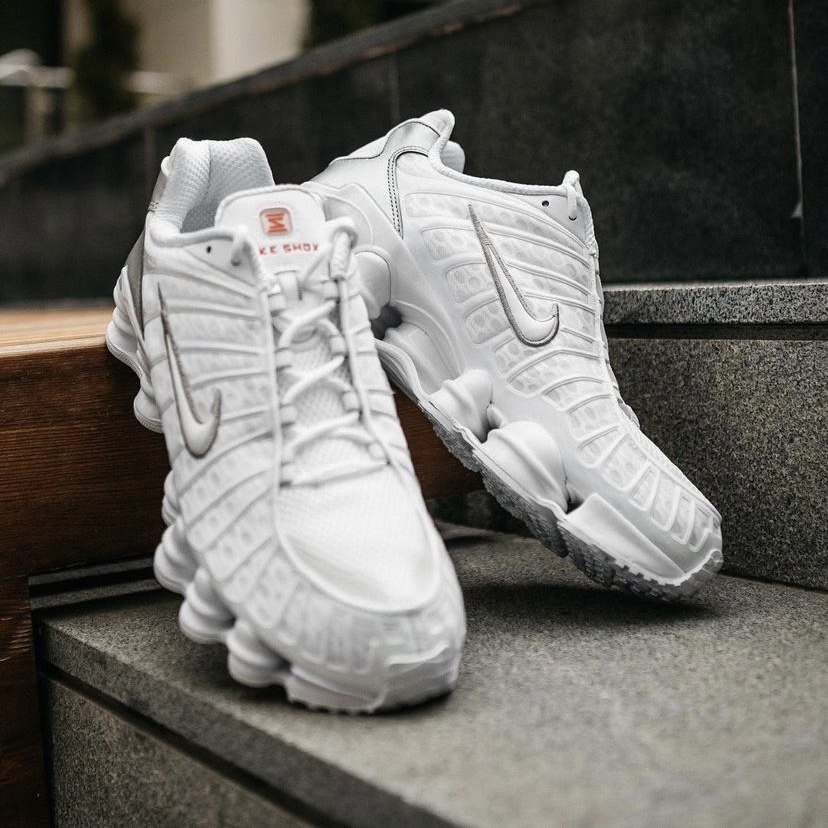 NIKE SHOX TL - BRANCO - 12 MOLAS - Comprar em RL STORE