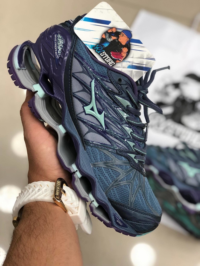 MIZUNO WAVE PROPHECY 7 - ROXO - PRO 7 AÇAI - RL STORE
