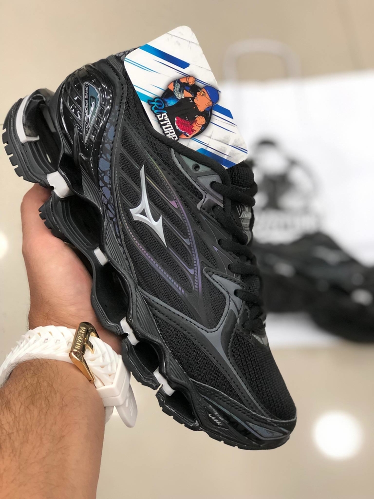 MIZUNO WAVE PROPHECY 6 - PRETO - PRO 6 - RL STORE