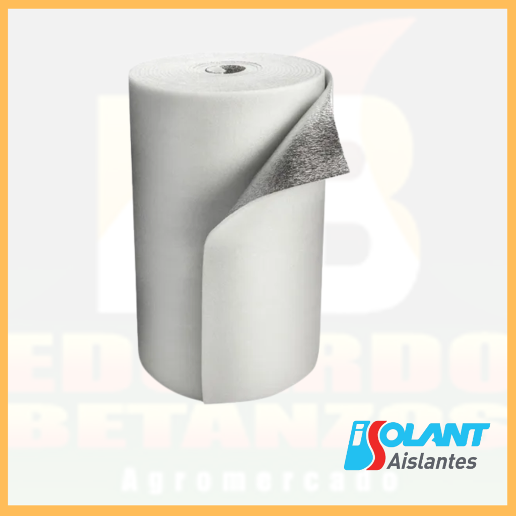Aislante Isolant 10 Mm Con Una Cara Aluminizado