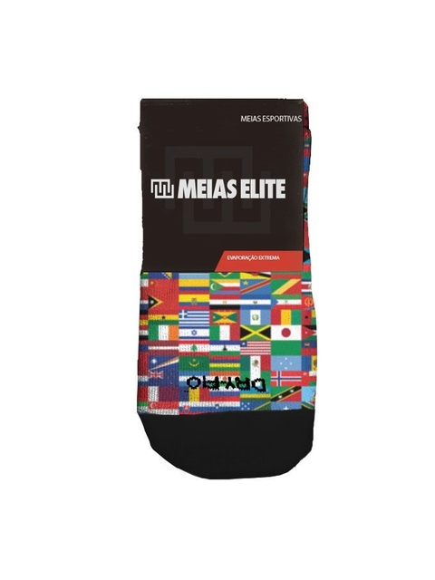Meia Personalizada - All Flags – Meias Elite