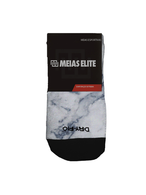 Meia Personalizada - Mármore - Meias Elite