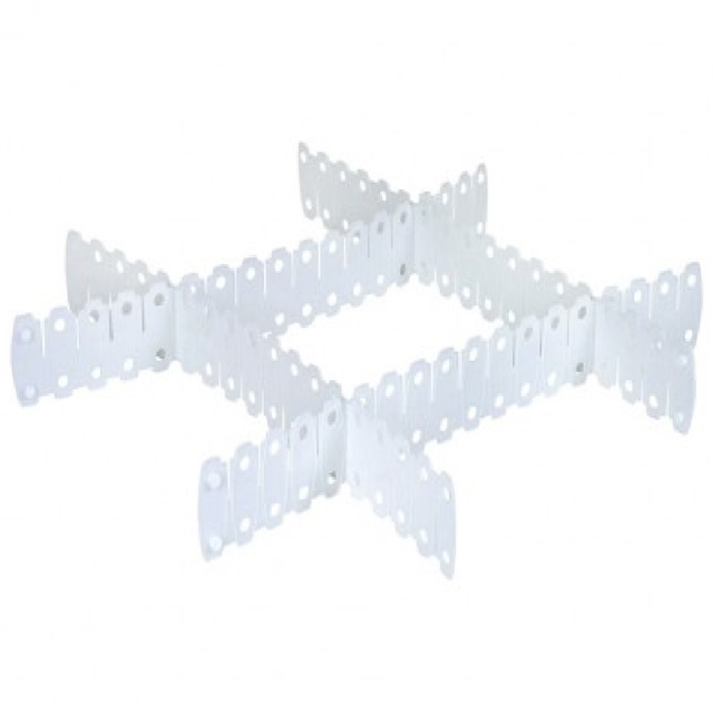 DIVISÓRIA DE PLASTICO ENCAIXAVEIS P/ GAVETA 5PÇS