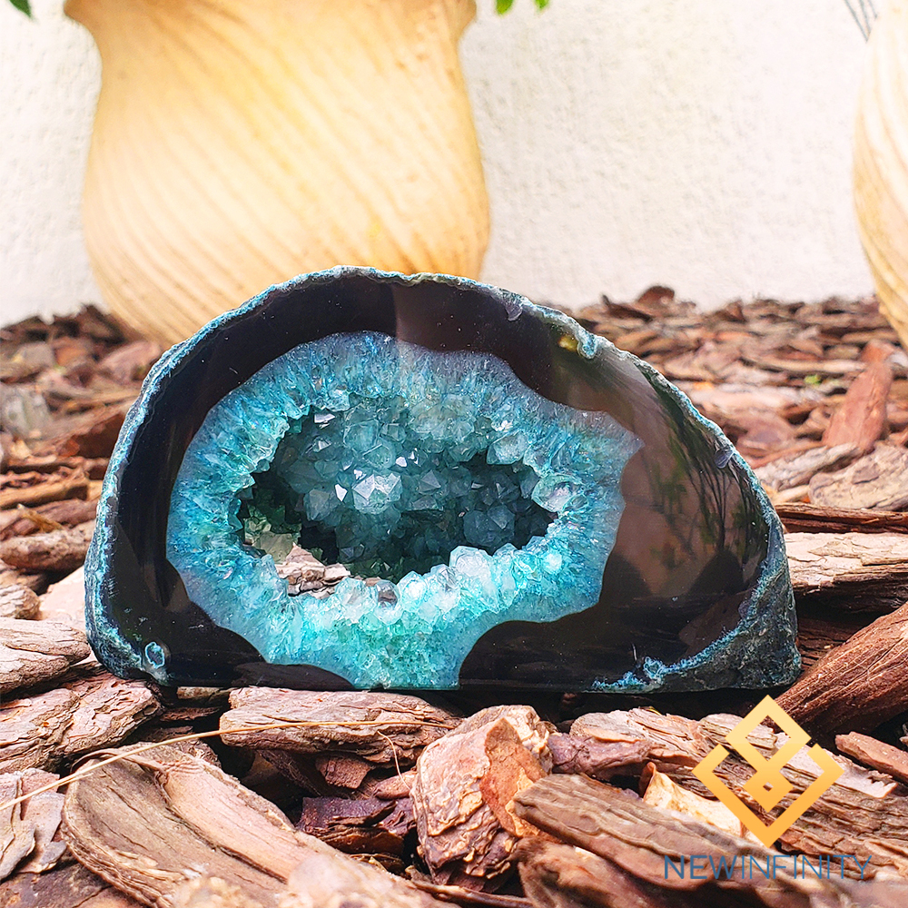 Geodo de Ágata - Tenha essa pedra de cura e equilíbrio