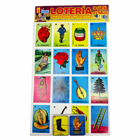 Loteria Tradicional Mexicana 11 juegos en 1