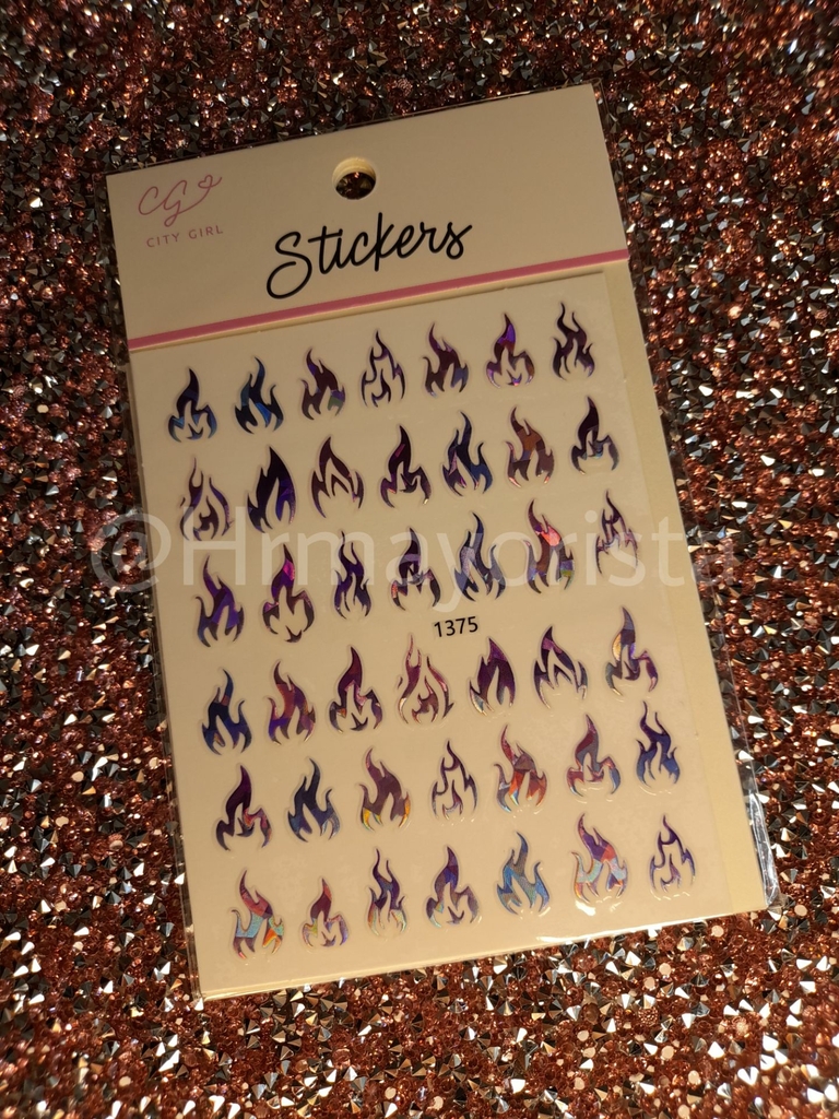 Sticker flama 4438 - Comprar en hrmayorista