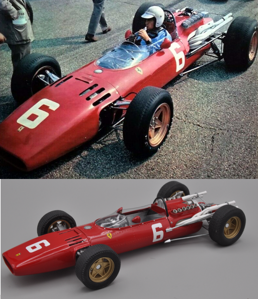 1966-09-04 312 F1 (6) Ludovico Scarfiotti ITA - Monza 1