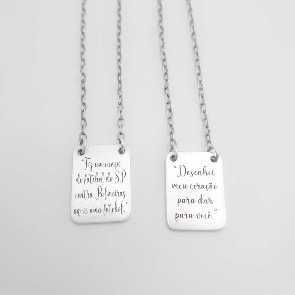 Escapulário Personalizado