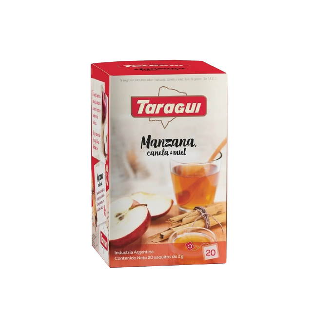 Té saborizado Taraguí Manzana y canela