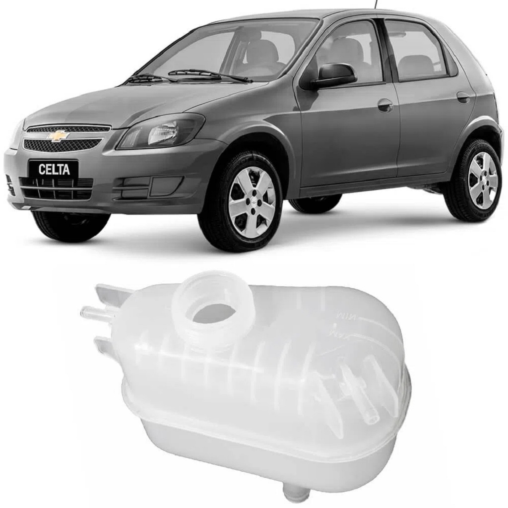Reservatório de Água do Radiador Gm Celta/Agile/Prisma 3 Saídas Gon