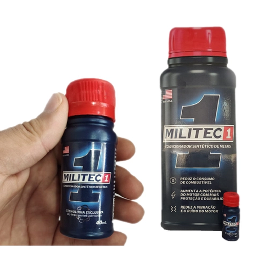 MILITEC 1 - Condicionador Sintético de Metais 40 ml
