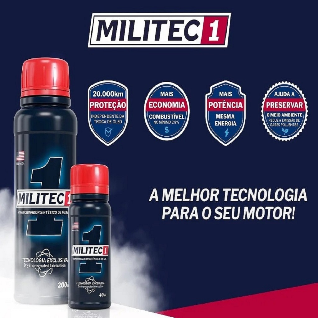 Militec-1 Condicionador Sintético de Metais 200ml