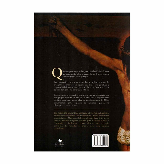 Livro O Comentário De Mateus - D. A. Carson