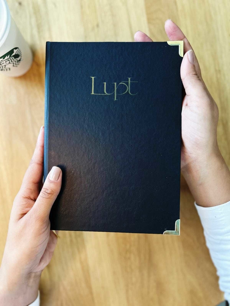 Caderneta Lupt preta - Comprar em Lupt Pappers