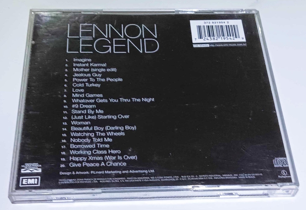 CD JOHN LENNON - Lennon Legend - The Very Best Of John Lennon