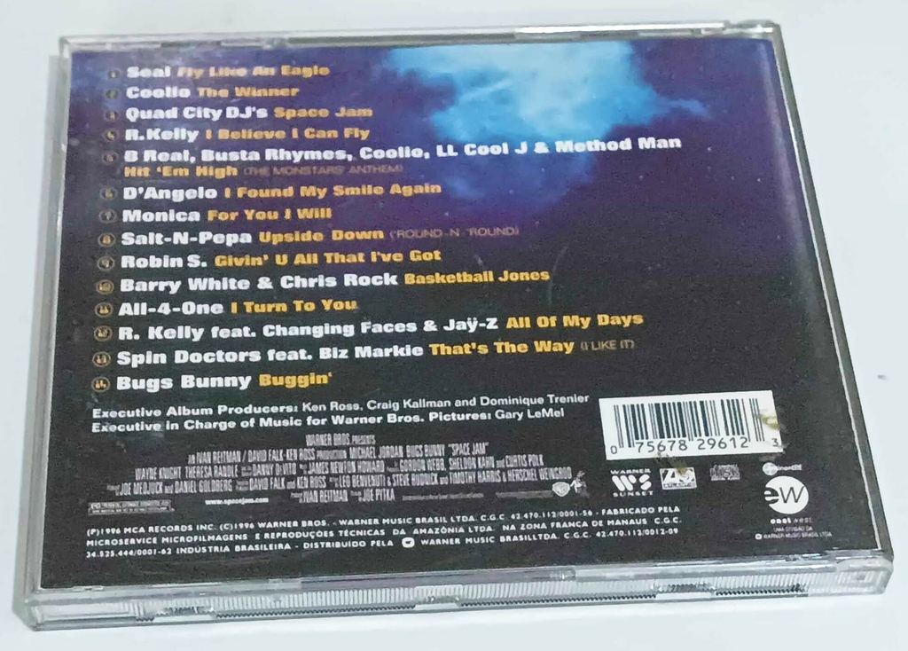 CD SPACE JAM - Trilha Sonora do Filme