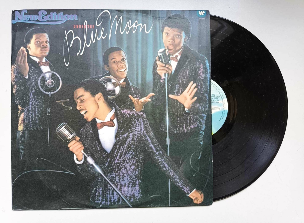 LP NEW EDITION - Blue Moon - Rockstarr Discos e Cds