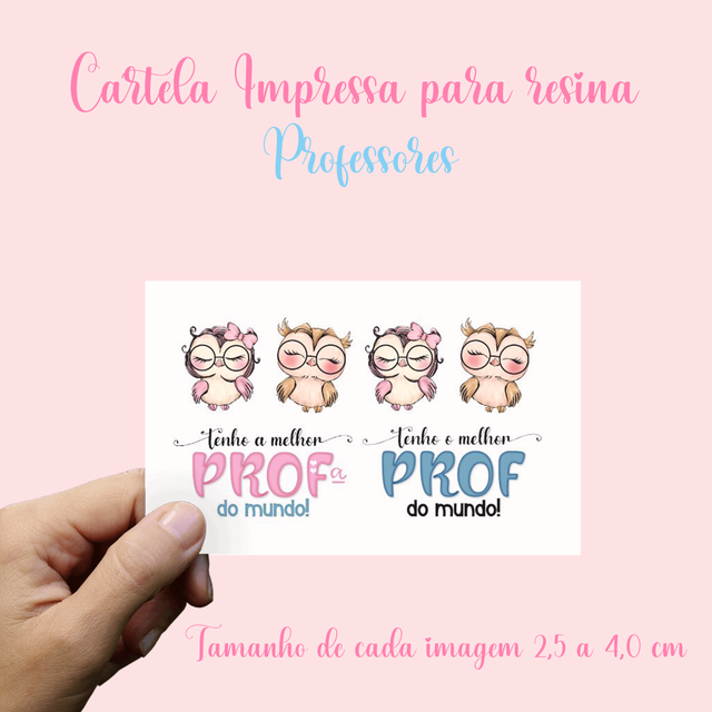 Imagens professores para resina epoxi - RESINAT