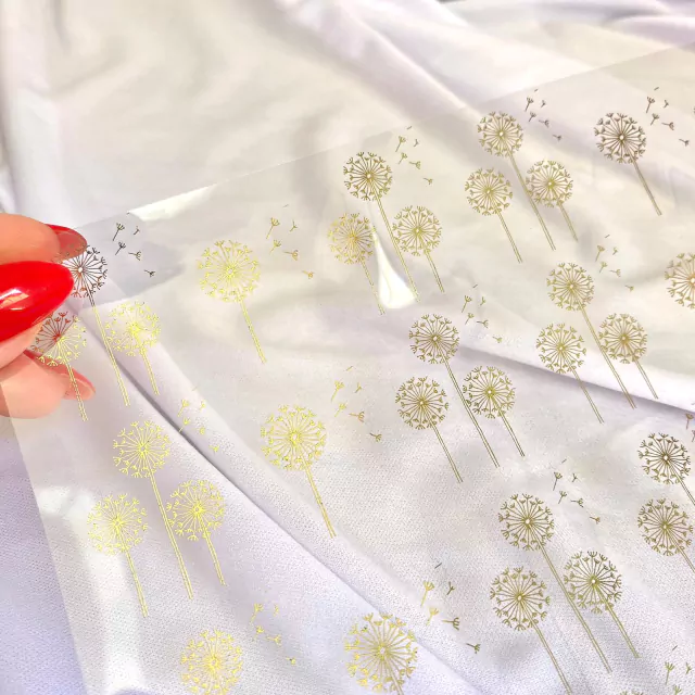 Cartela Dente de Leão em Dourado para resina - RESINAT