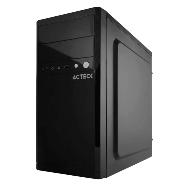 GABINETE ACTECK PERFORMANCE GI210 FUENTE DE PODER INTEGRADA 500W AC-929011