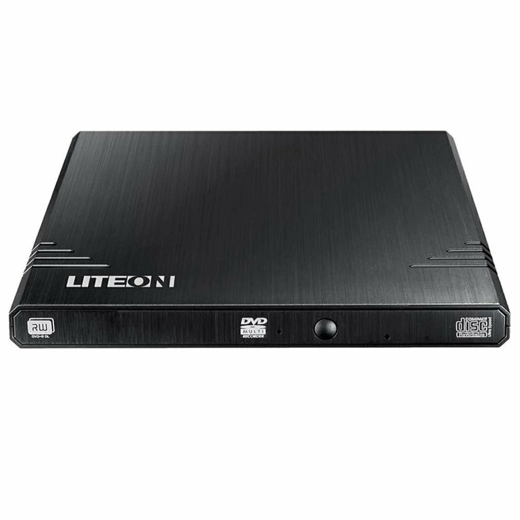 LECTOR DVD EXTERNO NEGRO LITEON ULTRA SLIM EBAU108