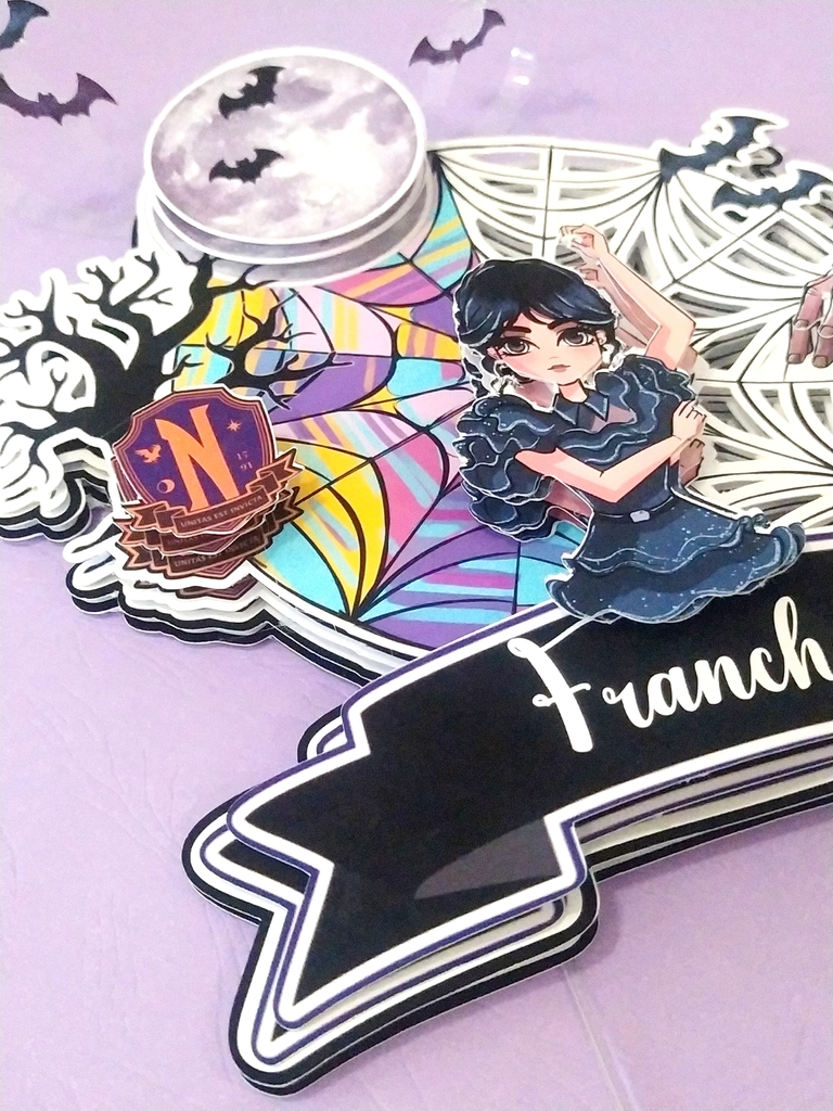 Cake topper MERLINA - Comprar en Tres Deseos Deco Mdp