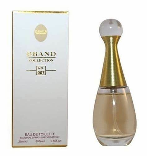 BRAND COLLECTION 007 - INSPIRAÇÃO JADORE - 25ML ( FEMININO)