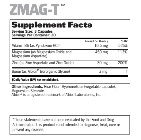 ZMAG-T GAT 90 CAPS - Comprar en suplementos muscle