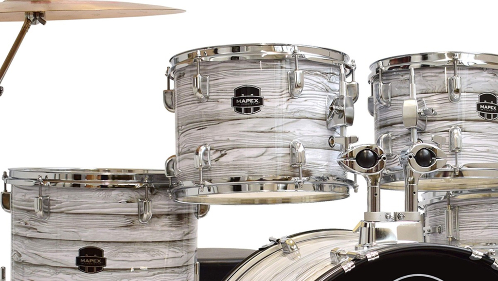 Bateria Mapex Prodigy 5 Peças Pdg5245tfi White Wood Grain