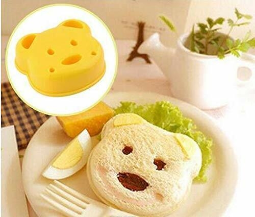 Molde cortador osito oso para arroz sandwich bento lunch niños
