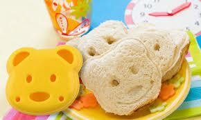 Molde cortador osito oso para arroz sandwich bento lunch niños