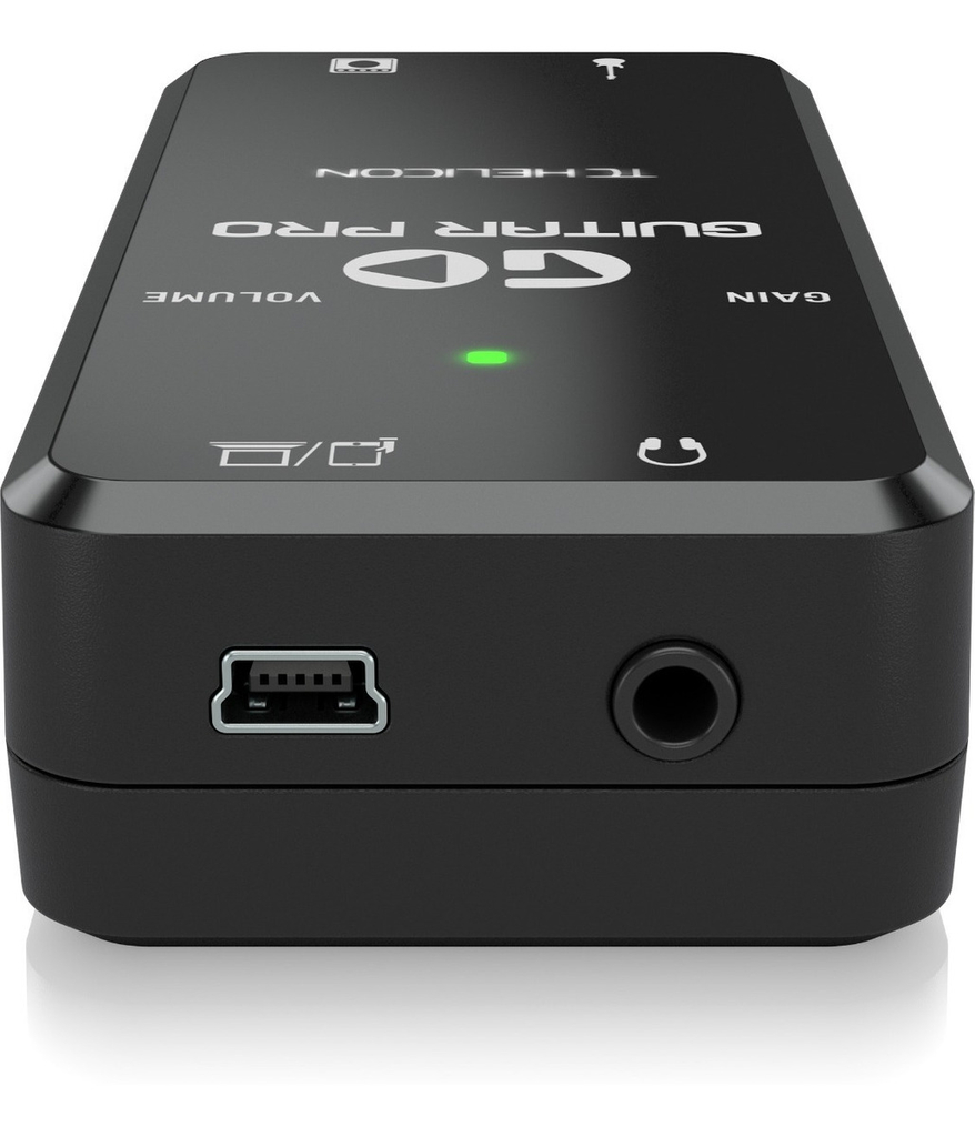 Interface De Áudio Mobile Tc Helicon Go Guitar Pro Guitarra