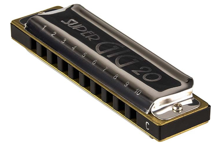 Gaita Harmônica Diatônica Shg Hering Super Gig 20 C (dó)