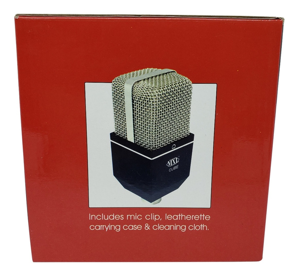 Microfone Condensador Mxl Cube Bateria Percussão + Adaptador