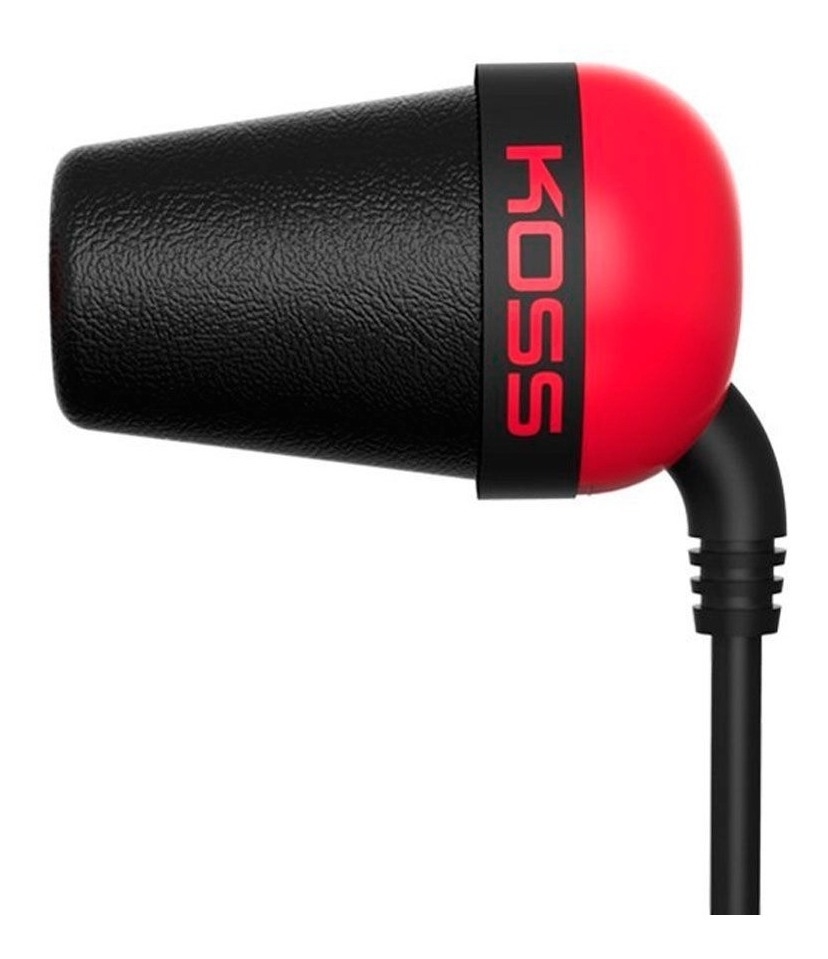 Fone de Ouvido Koss The Plug Vermelho