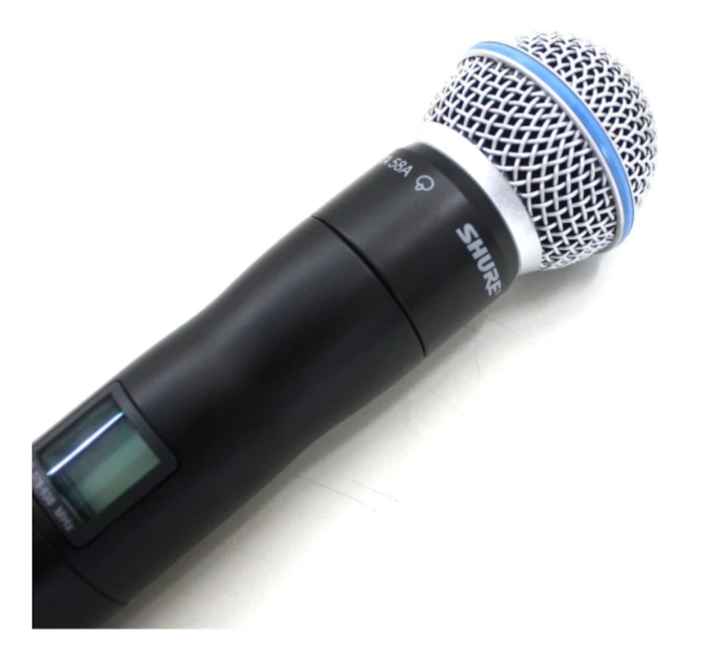 Microfone Sem Fio Uhf Shure Ur2 Beta 58 L3 2400 Frequências