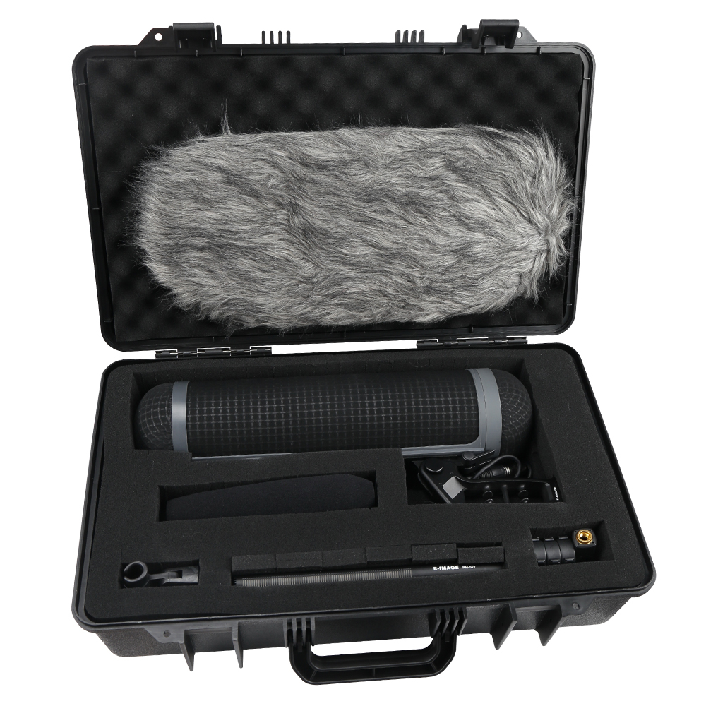 Kit p/ Gravação,Blimp Windshield,Microfone Shotgun,Vara,Case