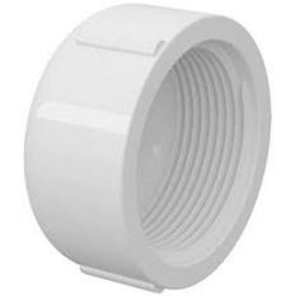 CAP ROSCAVEL AMANCO 1.1/2'' BRANCO - Sol Materiais