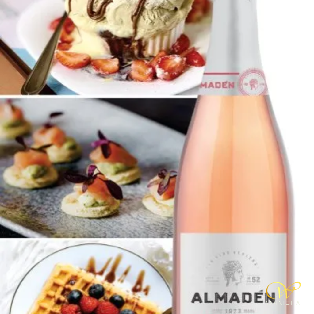 ESPUMANTE ALMADÉN MOSCATEL ROSÉ - Winela Vinhos