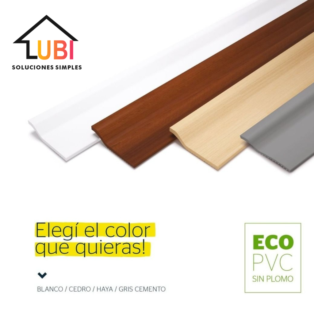 Zócalos de PVC Classic - Comprar en Lubi Soluciones