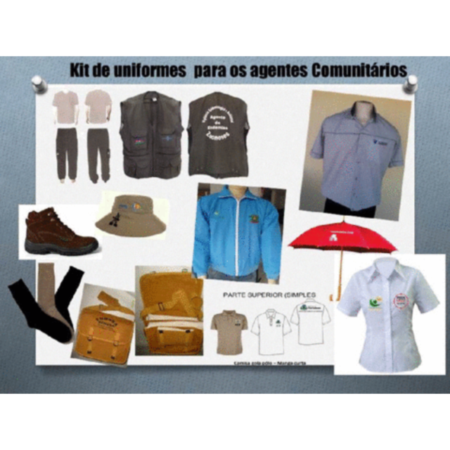 Kit de Uniformes do Agente de Endemias - PEDIDO MINIMO 02 UNIDADES
